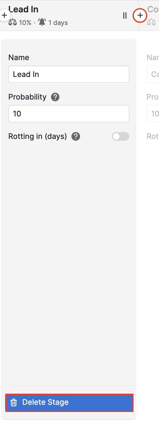 Customising Pipeline Stages in Pipedrive